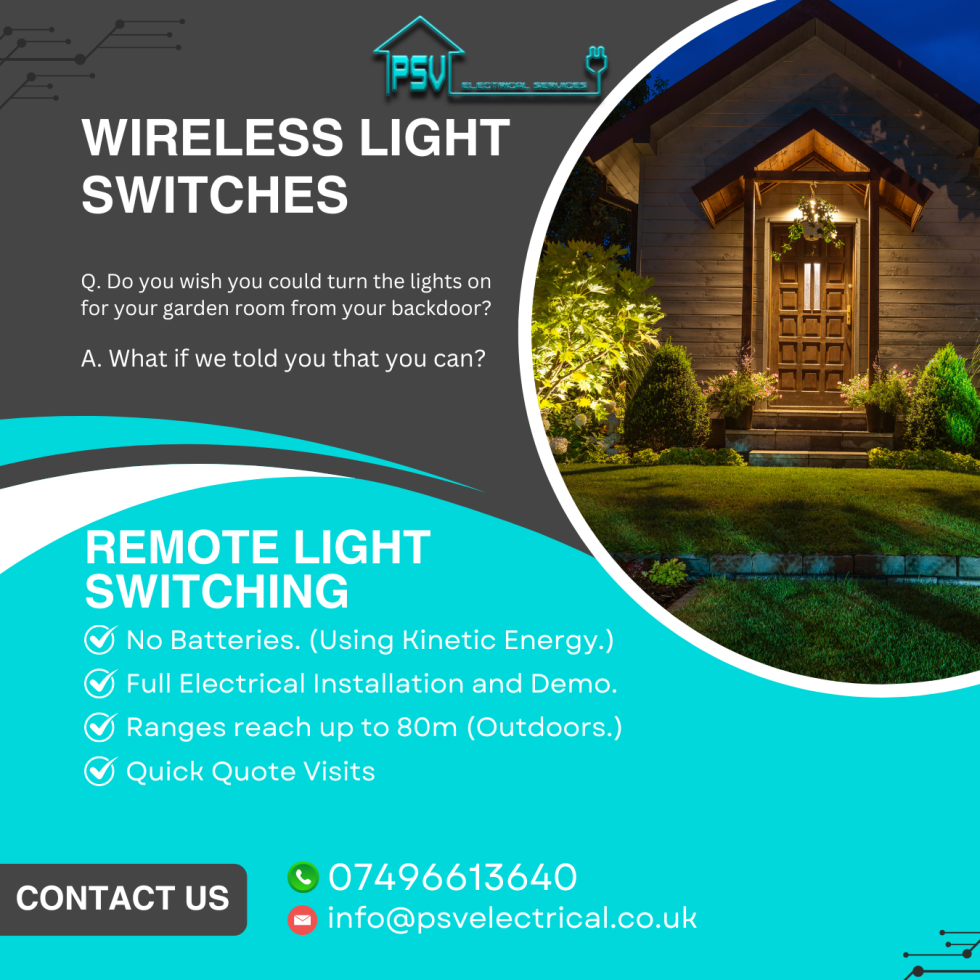 Wireless Light Switching Solutions! - PSV